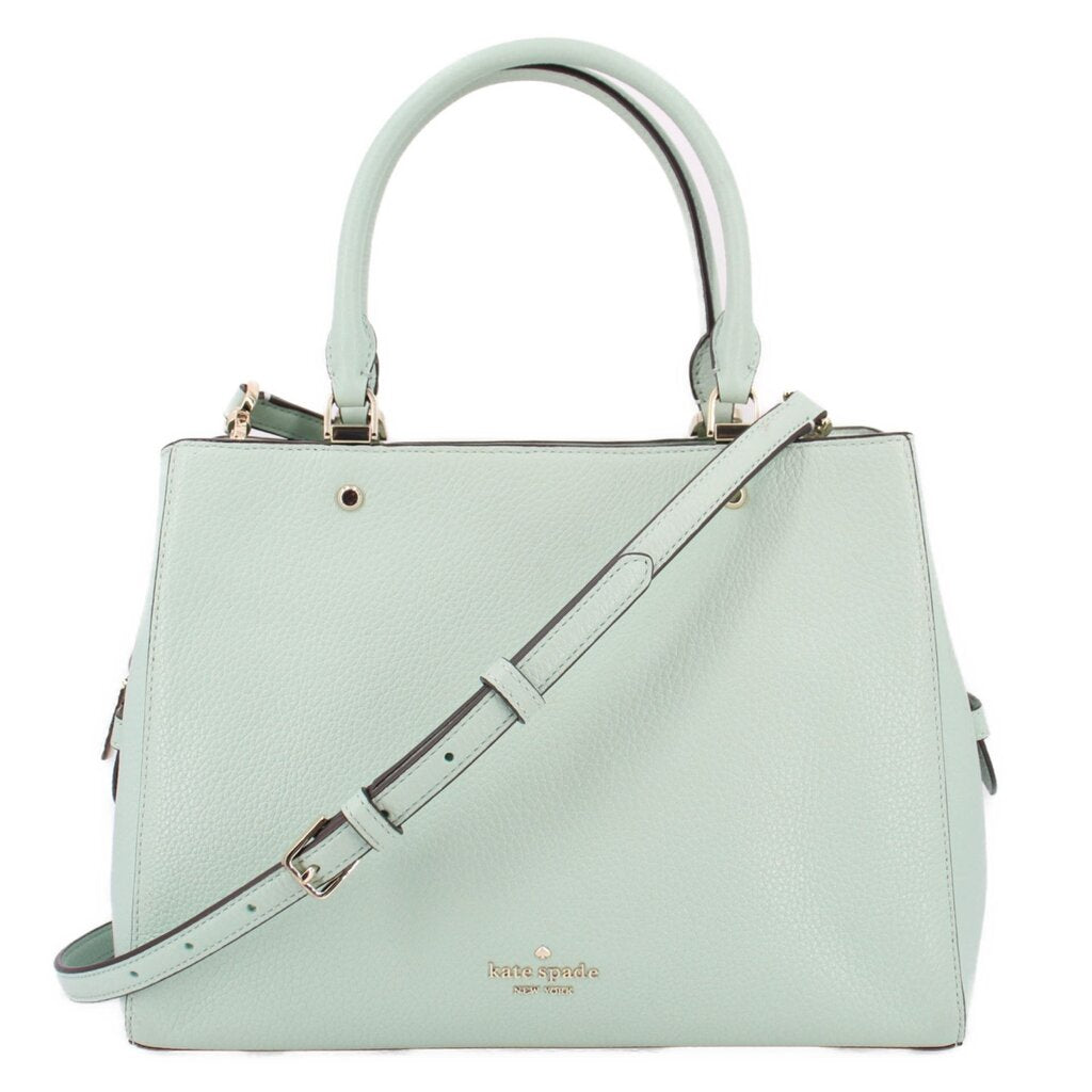 KATE SPADE MED LEILA TRIPLE COMPARTMENT CROSSBODYS MINT